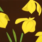Alex Katz, 2023 - Yellow Flags on Brown - COLONEUM Antik | biedermeier ...